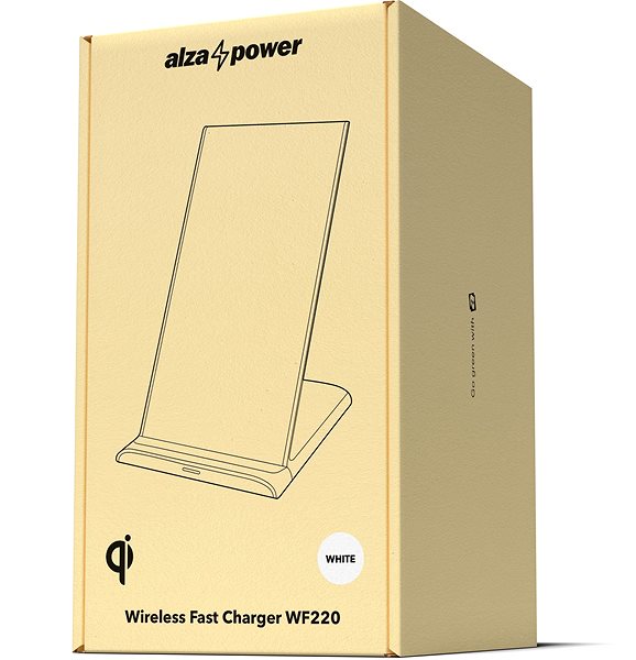 AlzaPower WF220 Wireless Fast Charger biela za 16,90 € - Bezdrôtová ...