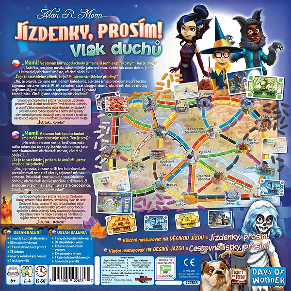 Jízdenky, prosím! Vlak duchů - Dosková hra | Alza.sk