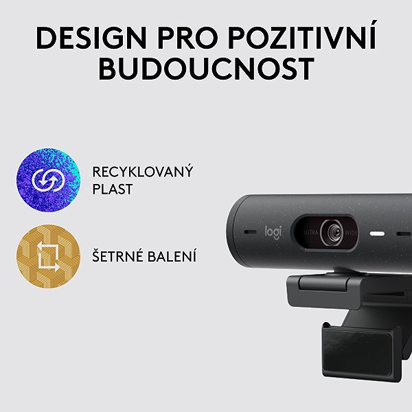 Logitech Brio 500 – Graphite - Webkamera | Alza.sk