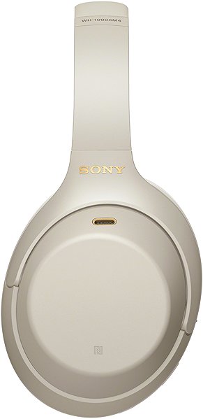 Sony Hi-Res WH-1000XM4, strieborno-sivé - Bezdrôtové slúchadlá | Alza.sk