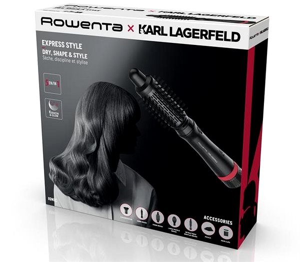 Rowenta x KARL LAGERFELD CF635LF0 Express Style - Kulmofén | Alza.sk