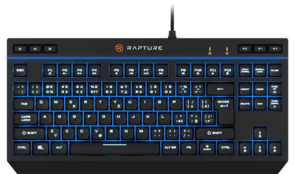 Rapture Cadet K-498 černá - CZ/SK za 449 Kč - Herní klávesnice | Alza.cz