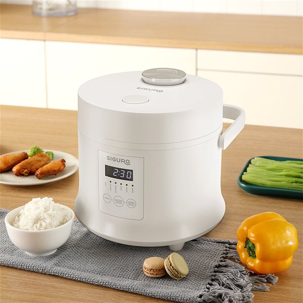 Siguro RC-R301W Rice Master Digital s naparovačom za 41,90 € - Ryžovar ...