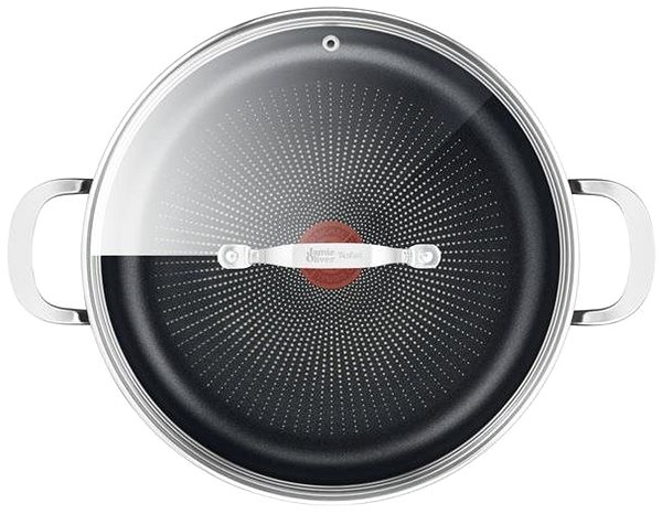 Tefal Alacsony lábas fedővel 30 cm Jamie Oliver Home Cook E0147555 ...
