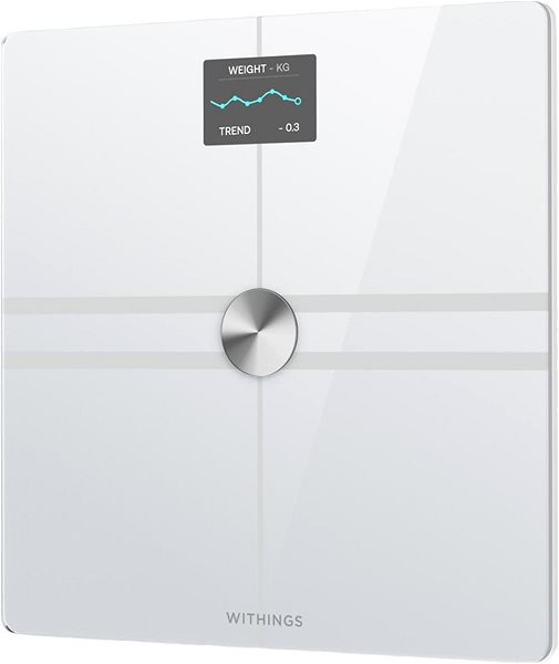 Withings Body Comp Complete Body Analysis Wi-Fi Scale - White - Osobní ...