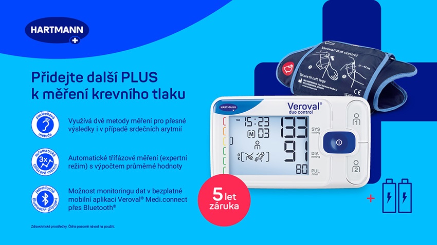 Expert mezi tlakoměry: Prémiový HARTMANN Veroval duo control connect si ...