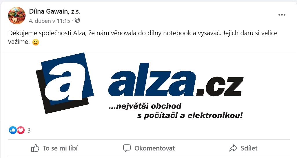 Dílna Gawain, z.s. | Alza.cz