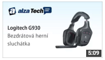 Logitech G930: Bezdrátová herní sluchátka! - AlzaTech #230