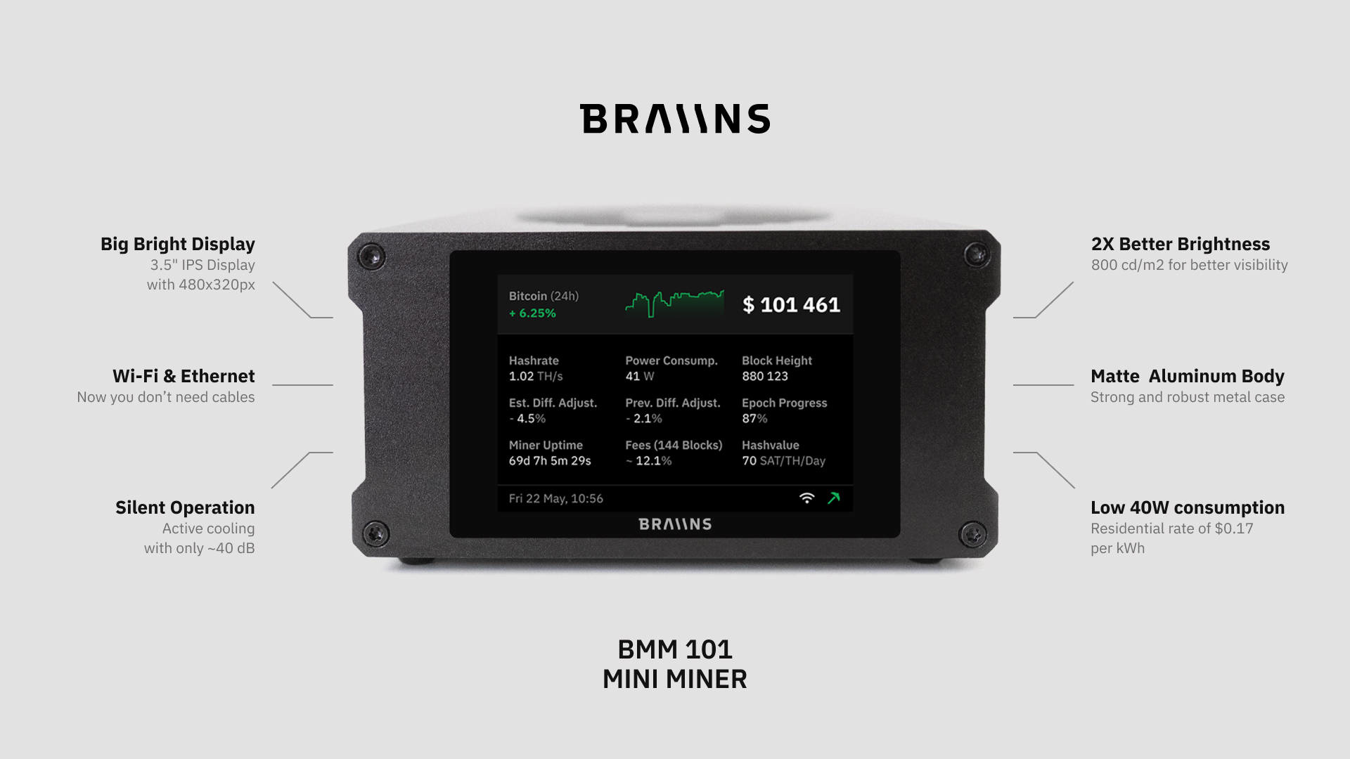 Braiins Mini Miner 101 aneb jak na těžbu bitcoinu doma? | Alza.cz