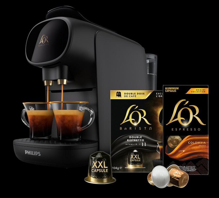 Kapslový kávovar L’OR BARISTA Sublime přináší zážitek jako z kavárny ...