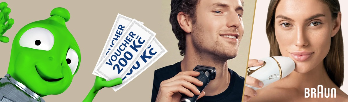 Napište recenzi na nový produkt Braun a získejte voucher až na 500 Kč ...