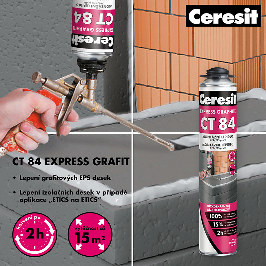 Ceresit CT 84 Express a CT 88: Polyuretanová lepidla nové generace | Alza.cz