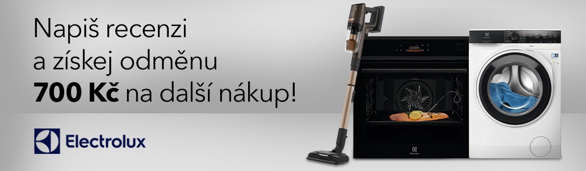 Domácí spotřebiče Electrolux a AEG: napište recenzi a získejte 700 Kč ...