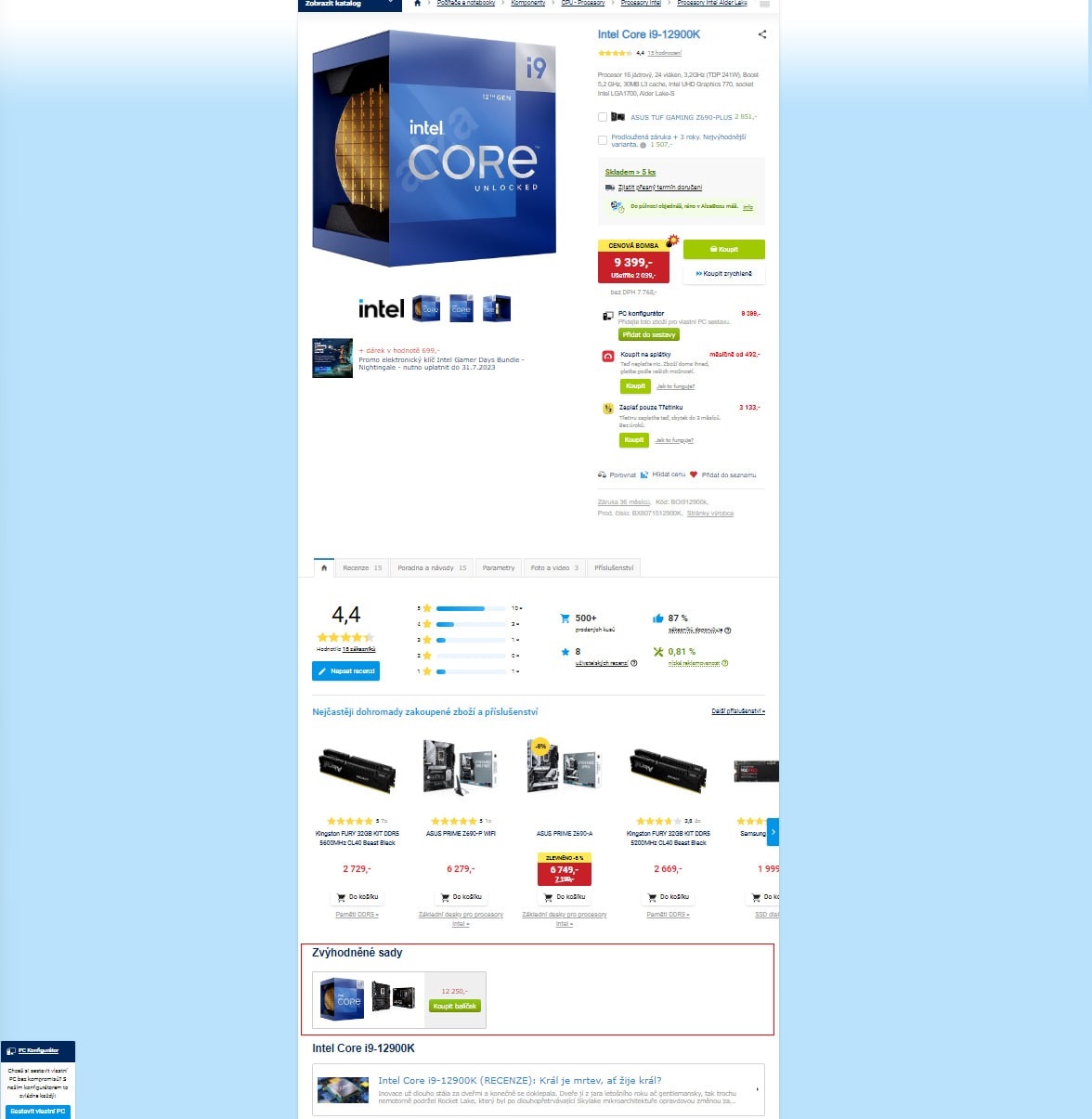 Využijte zajímavých slev u Intelu a získejte 2 hry zdarma! | Alza.cz