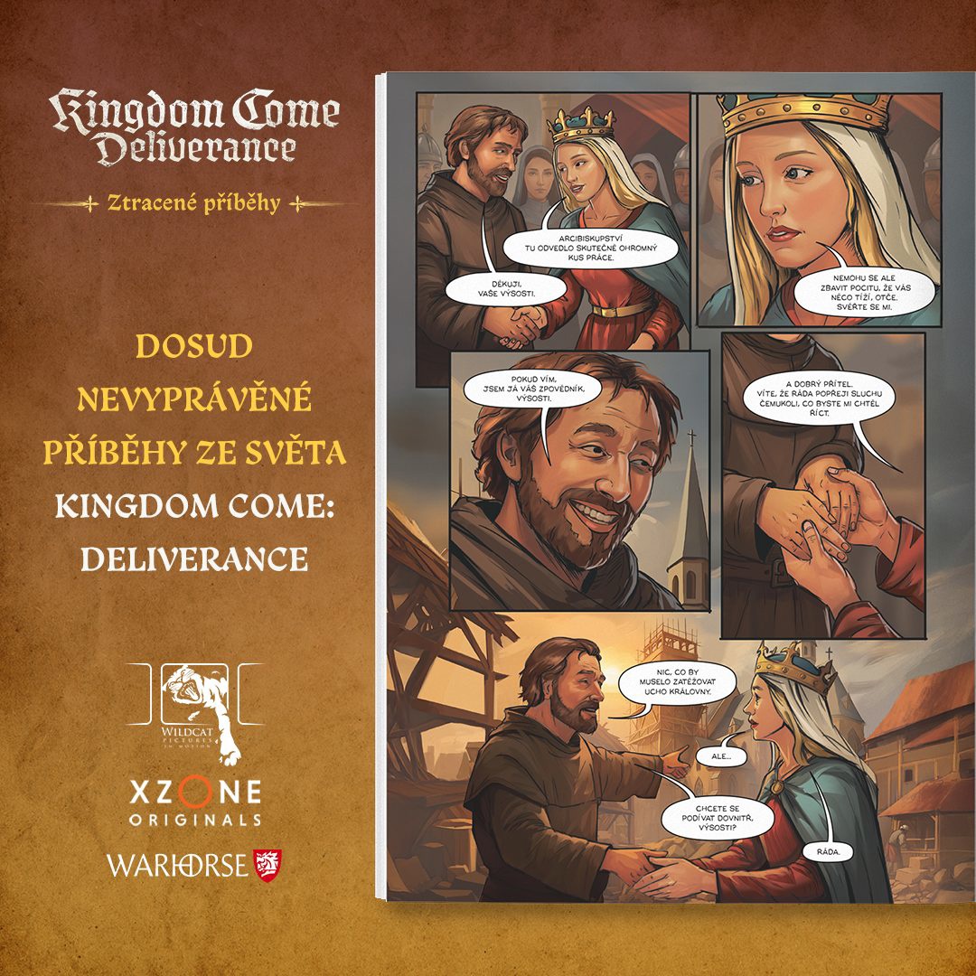 Kingdom Come: Deliverance dostane na Vánoce oficiální komiks | Alza.cz