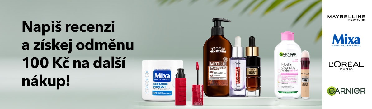 Zakupte kosmetické přípravky oblíbených značek, napište recenzi a ...