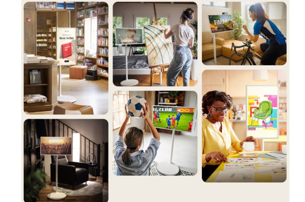 LG StanbyME: Stilvoller tragbarer TV mit Touchscreen | Alza.de