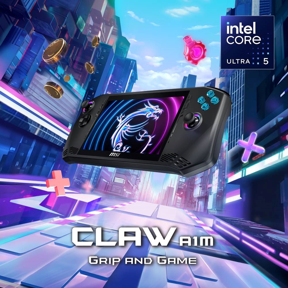 MSI Claw je první handheld s s procesorem Intel Core Ultra | Alza.cz