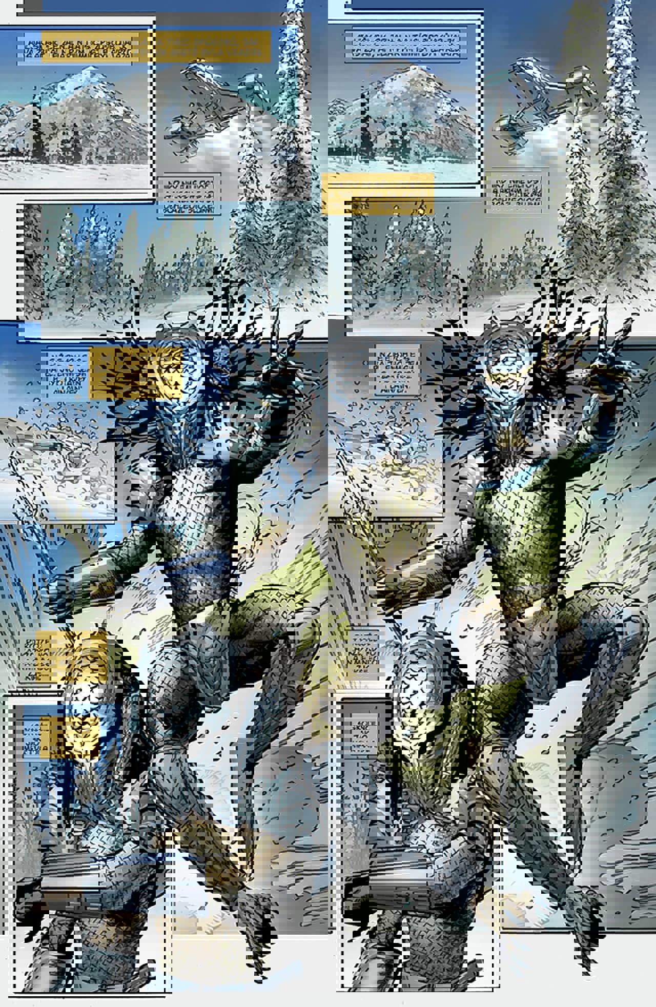 Predátor versus Wolverine: Komiksový crossover s unikátní obálkou jen ...