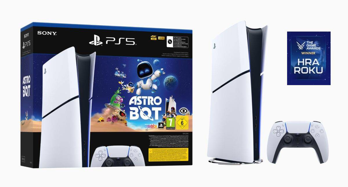 PlayStation 5 (verze slim) + Astro Bot: Herní zábava nové generace v ...