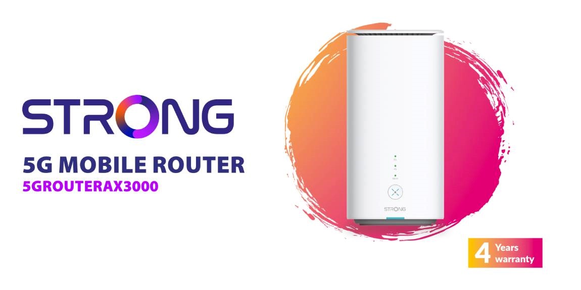 Spolehlivé připojení k internetu kdekoli s routerem STRONG AX3000 5G ...