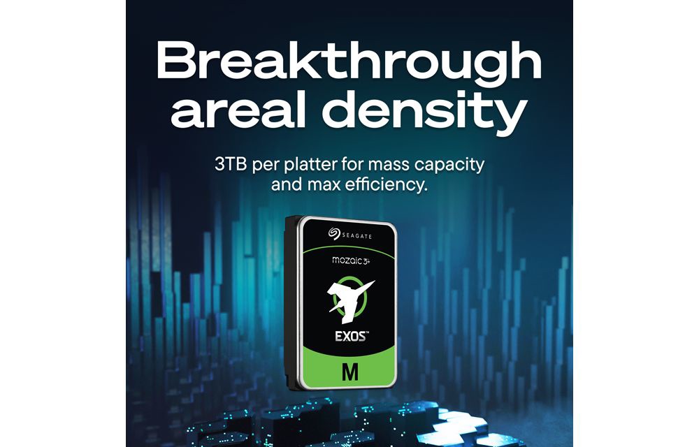 Seagate Exos M: Nová generace pevných disků s kapacitou až 30 TB a technologií Mozaic 3+ | Alza.cz