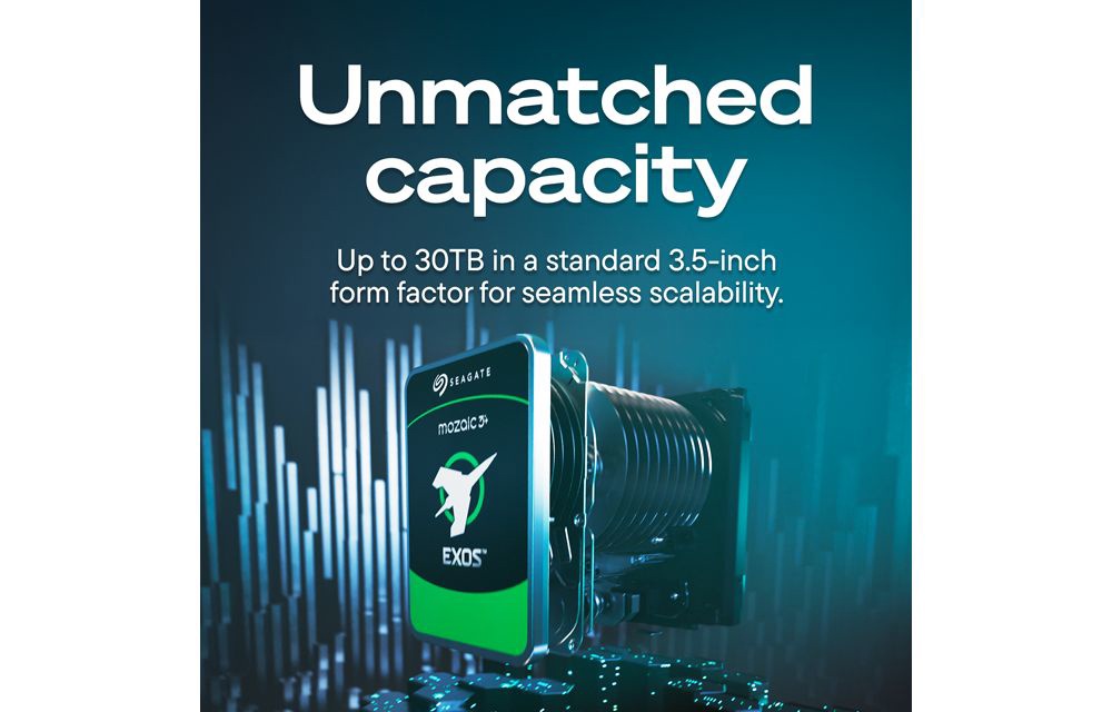 Seagate Exos M: Nová generace pevných disků s kapacitou až 30 TB a ...