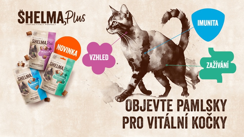 Vyzkoušejte krmiva pro kočky Shelma a dopřejte jim pořádnou porci masa ...