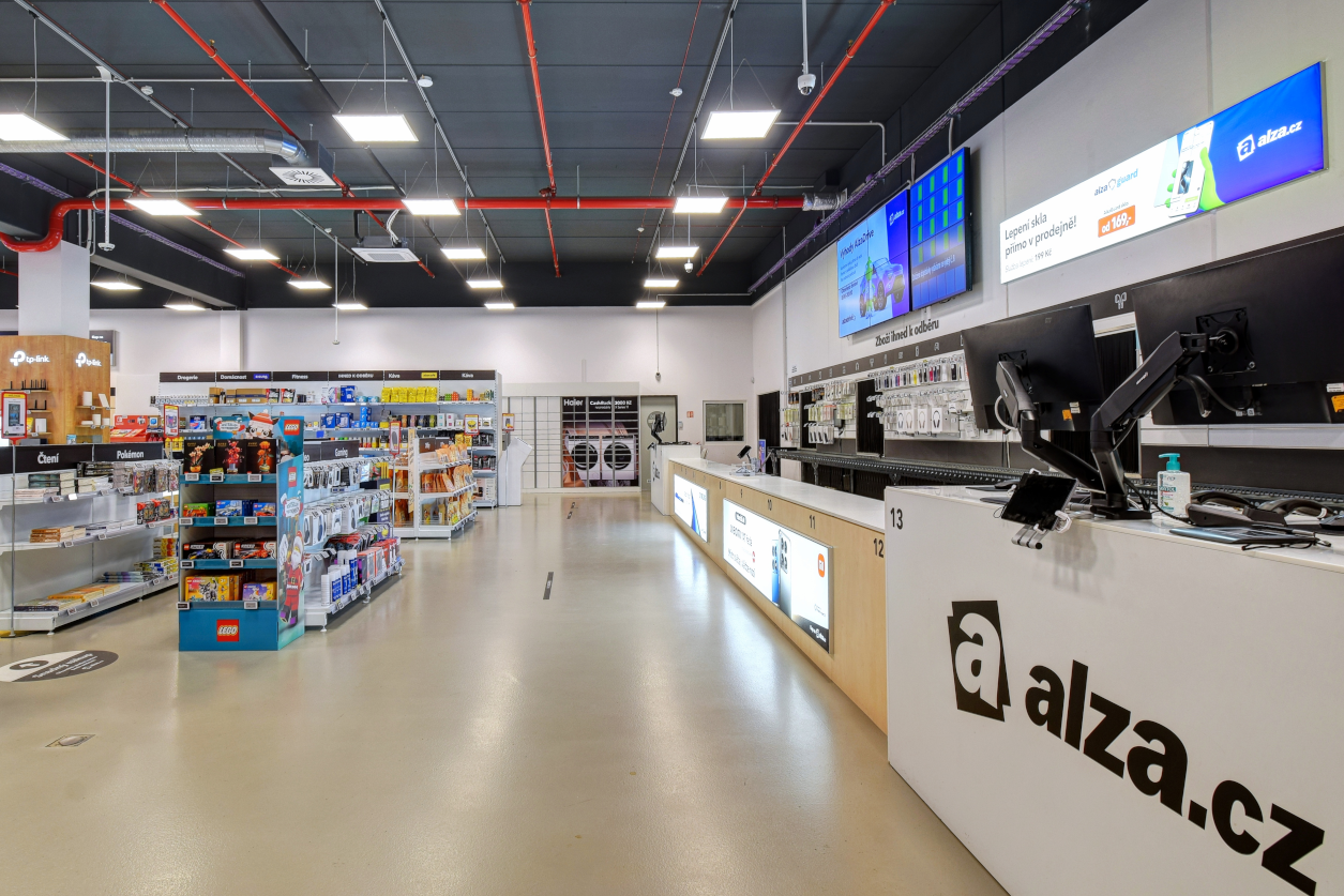 Pobočka Showroom Praha 5 Zličín - Chrášťany (centrální sklad) | Alza.cz