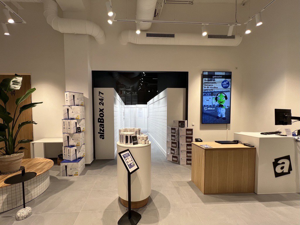 Die Filiale Alza Shop 24/7 - Karlsplatz, 1060 Wien | Alza.at