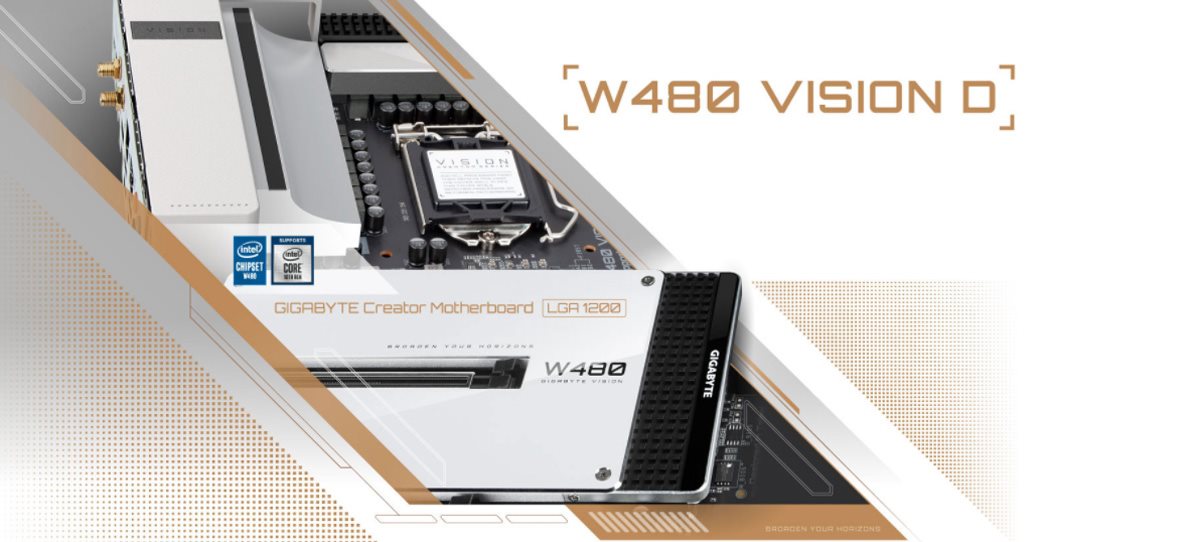 GIGABYTE W480 VISION D - Základní deska | Alza.cz
