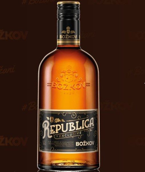 Božkov Republica Exclusive 8Y 0,5l 38 % - Rum | Alza.cz