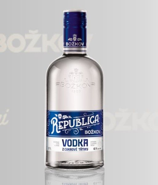 Božkov Republica Vodka z Cukrové Třtiny 0,7l 40% - Vodka | Alza.cz