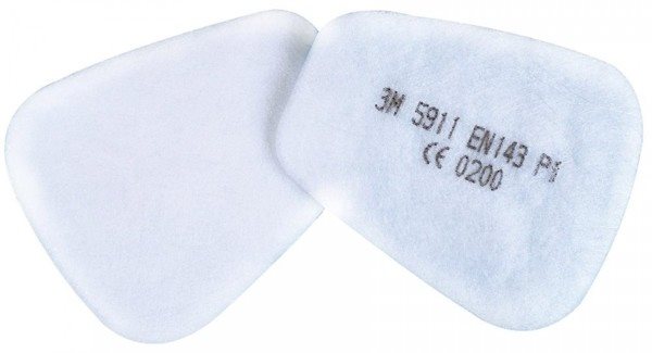 3M Particulate Filter 5911, 2pcs - Respirator Filter | Alza.cz
