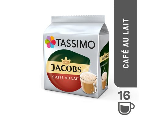 TASSIMO kapsle Jacobs Cafe Au Lait 16 nápojů - Kávové kapsle | Alza.cz