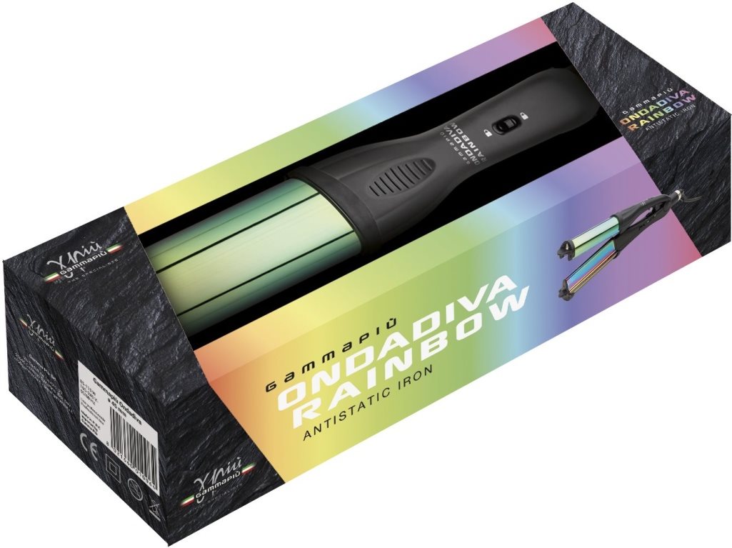 Gamma Piú Ondadiva Rainbow - Kulma na vlasy | Alza.cz
