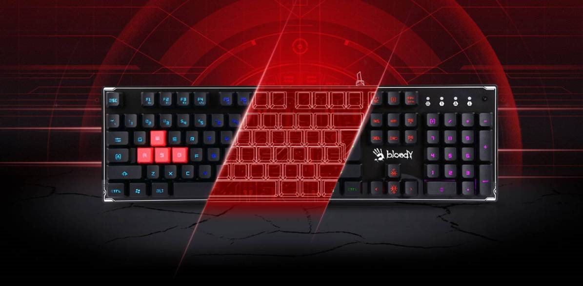 A4tech Bloody B180R CZ - Herní klávesnice | Alza.cz
