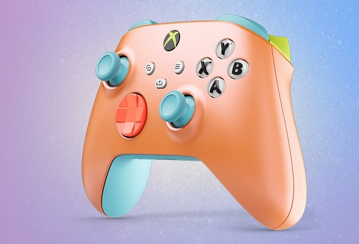 Xbox Wireless Controller Sunkissed Vibes OPI Special Edition - Gamepad ...