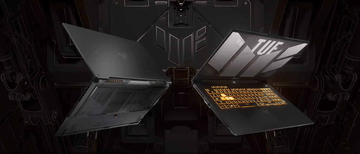 ASUS TUF Gaming F17 FX707ZC4-HX032 Mecha Gray kovový - Herní notebook ...