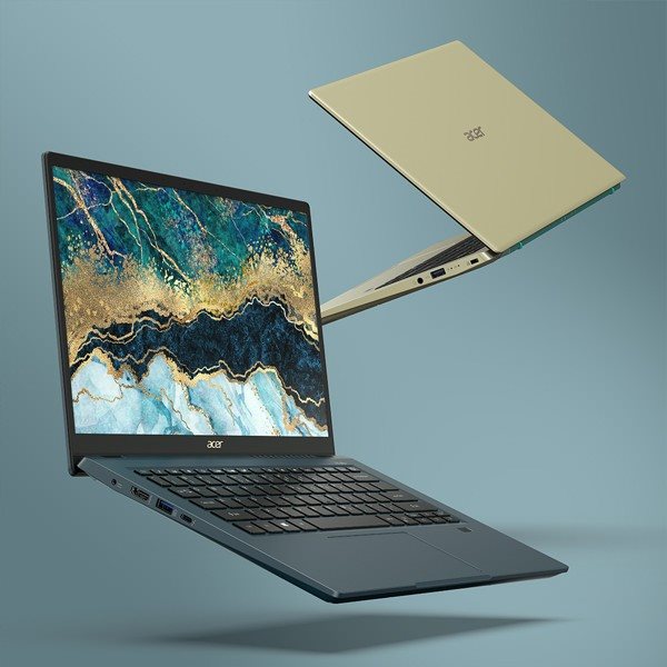 Acer Swift 3X Safari Gold Full Aluminium - Notebook | Alza.cz