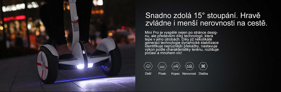 Ninebot by Segway® miniPRO black - Hoverboard | Alza.cz