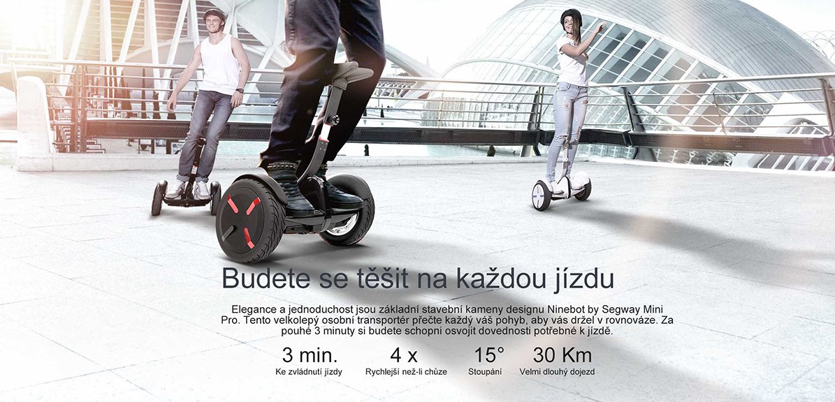 Ninebot by Segway® miniPRO black - Hoverboard | Alza.cz