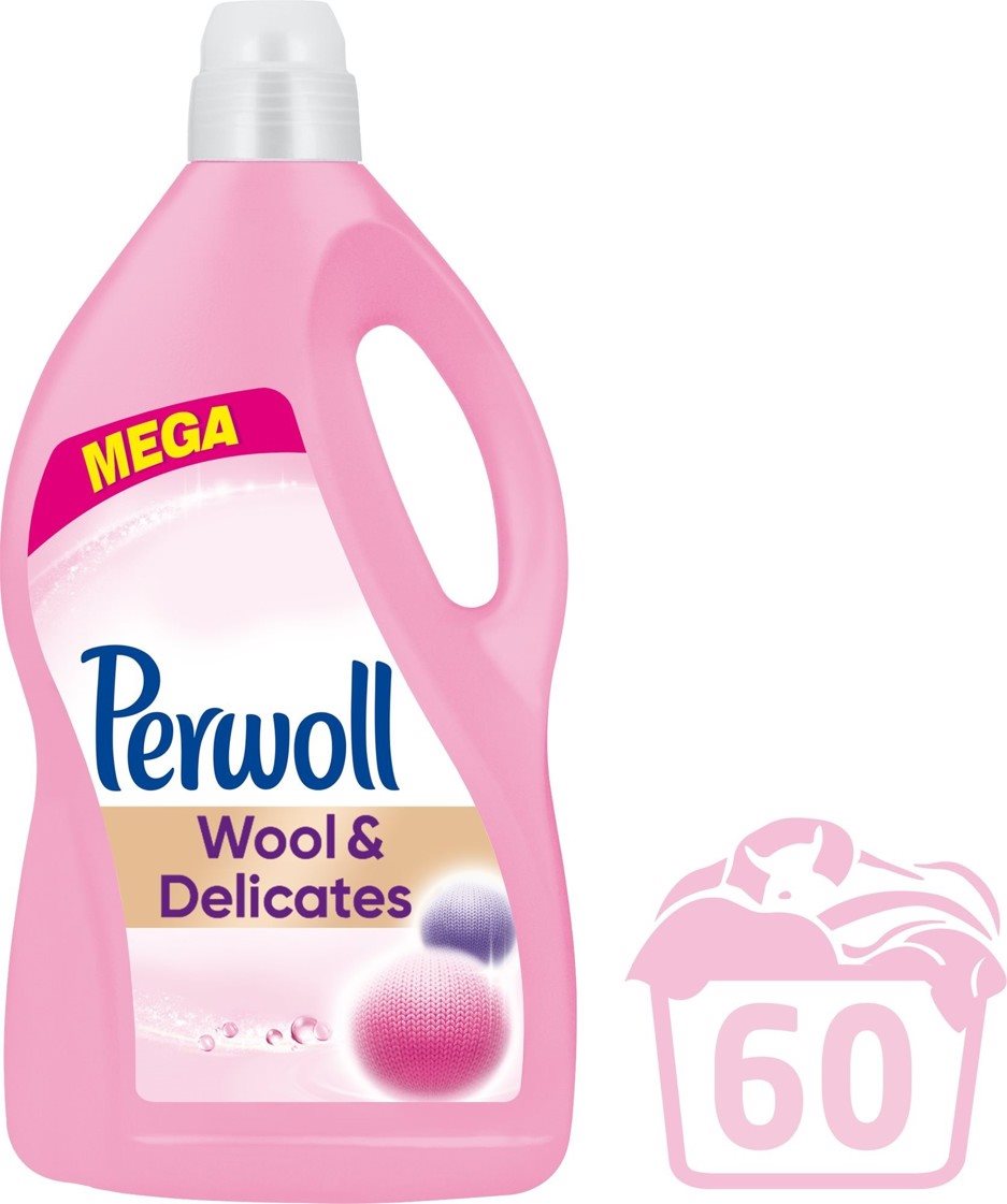 PERWOLL Wool Delicates 2 × 3,6 l (120 praní) - Prací gel | Alza.cz