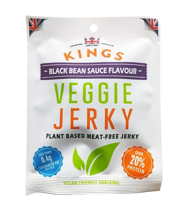 Kings Veggie Jerky Black Bean 16x25g - Sušené maso | Alza.cz