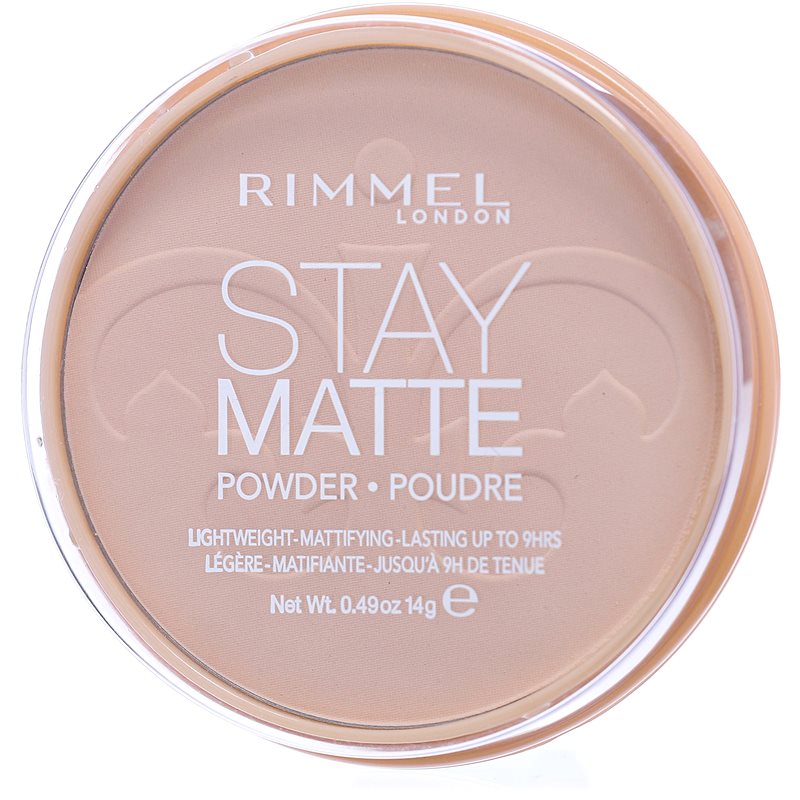 Rimmel Stay Matte Powder Transparent Dark Skin