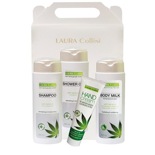 Laura Collini sada konopné kosmetiky - Dárková kosmetická sada | Alza.cz