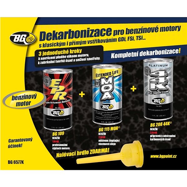 BG 6577 KIT Kompletná dekarbonizácia – Benzín FSI/GDI - Aditívum | Alza.sk