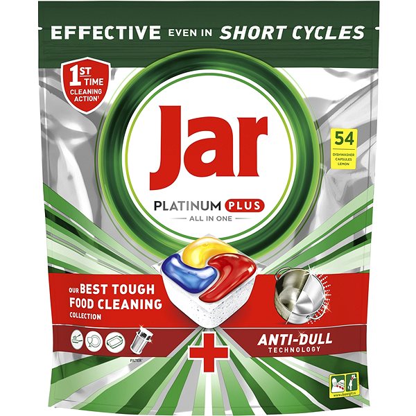 JAR Platinum Plus Lemon 54 ks za 399 Kč - Tablety do myčky | Alza.cz
