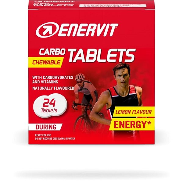 Enervit Carbo Tablets (24 tablet) citron za 159 Kč - Energetické ...