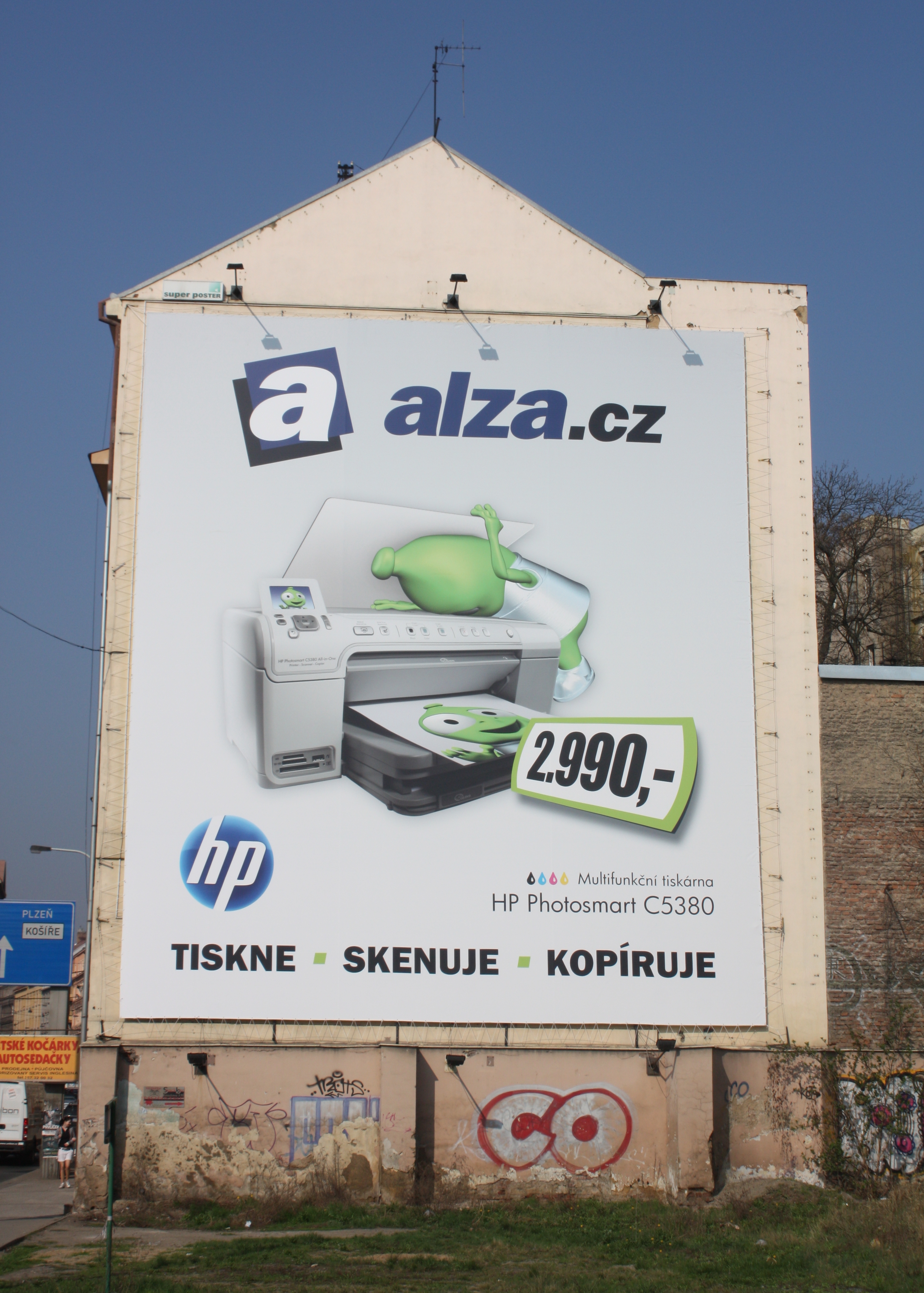 Reklamní plochy Alza.cz